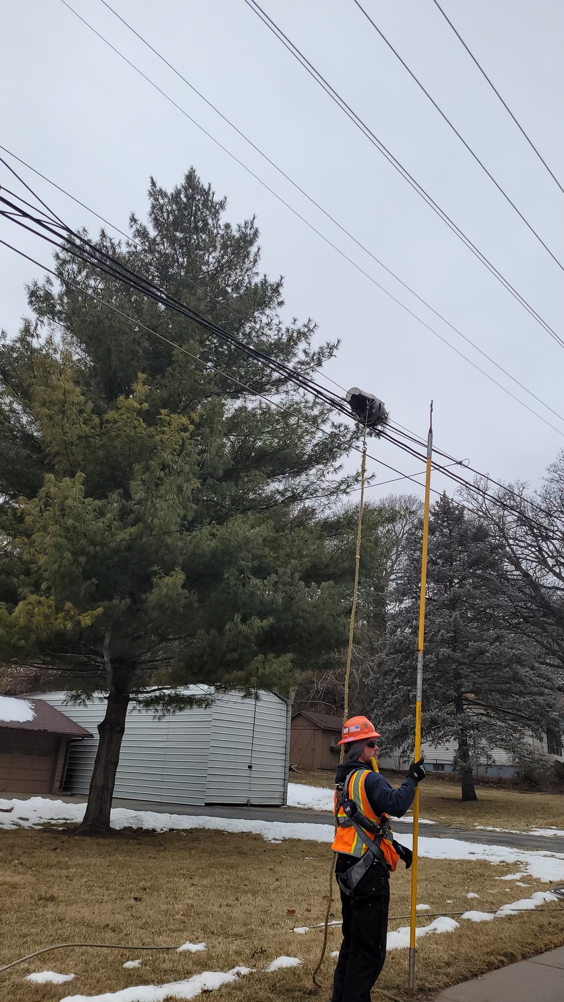 Aerial Utility Construction - TJ Cable